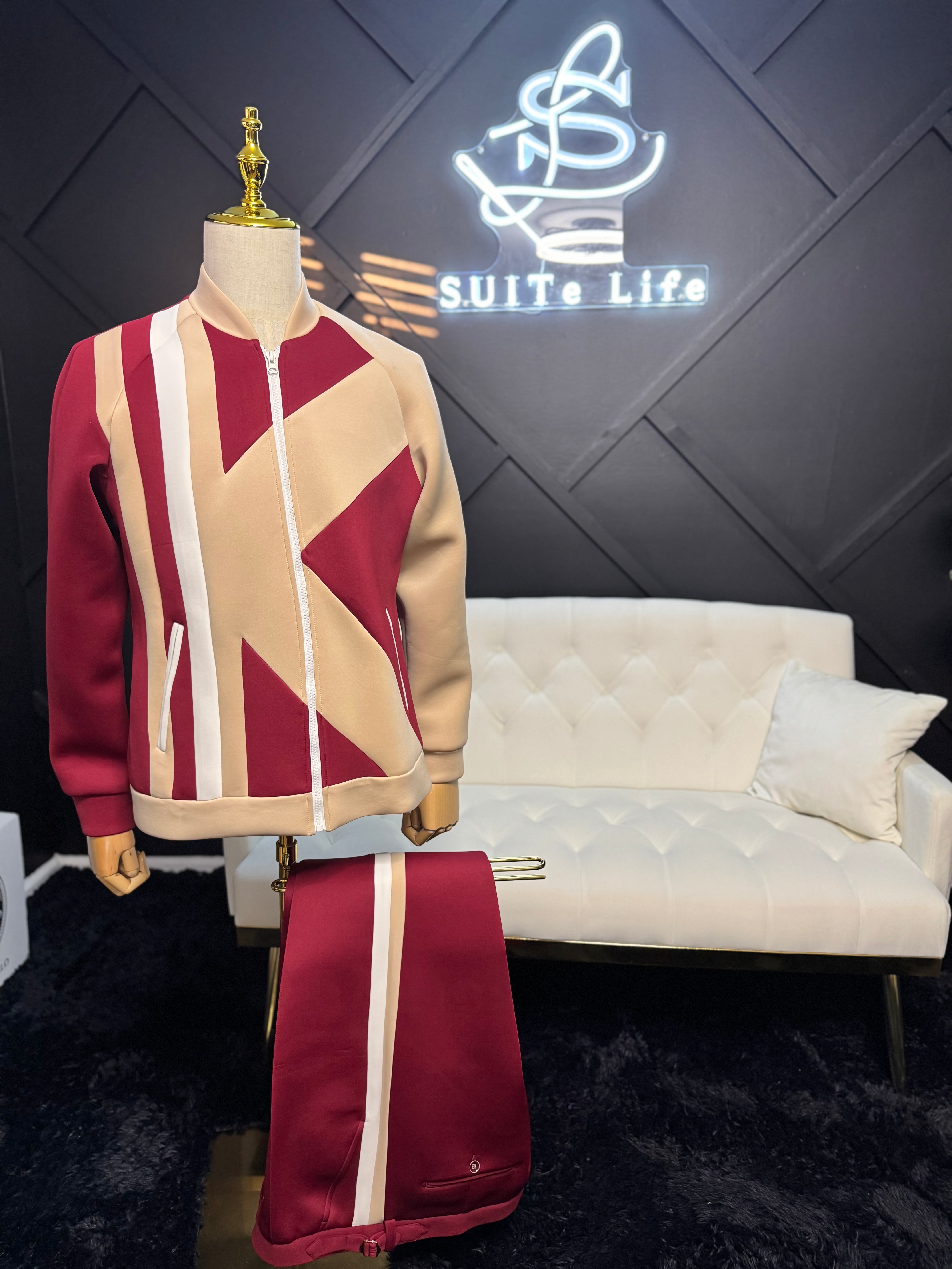 SUITe Life Custom Tracksuit - Kappa Theme – SUITe Life Accessories™